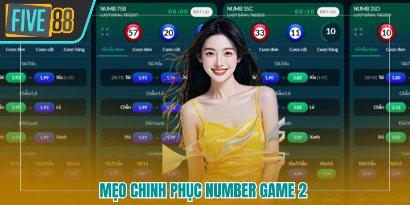 Number game 2 FIVE88 - Hướng Dẫn Chơi Hiệu Quả Cho Newbie